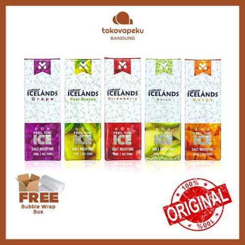 Promo ICELANDS SALTNIC SERIES ICELAND 30ML ORIGINAL by MOVE JUICE ...