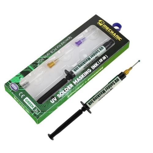 Jual Original Mechanic G10 Cat UV Solder Mask PCB Masking Ink Isi 3cc ...