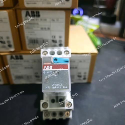 Jual RELAY ABB CR-M024DC2L 24VDC + SOCKET CR-M2SS - Kota Bandung - Jaya Mandiri Electrindo ...