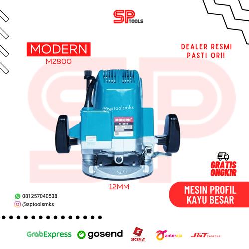 Jual MESIN ROUTER / PROFIL BESAR KAYU 12MM MODERN M2800 / M 2800 / M ...