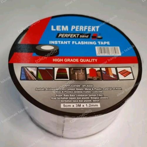 Jual PERFEKT-lem seng 3 meter lem anti bocor lem serbaguna lem genteng ...