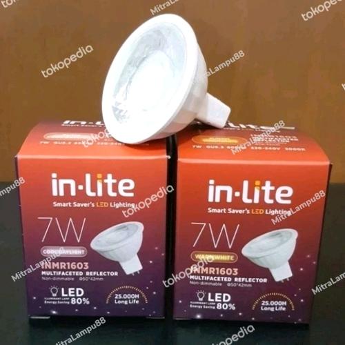 Jual Lampu Sorot Led Spot Mr16 INLITE 7W 7Watt Led SpotLight Gu5.3 ...