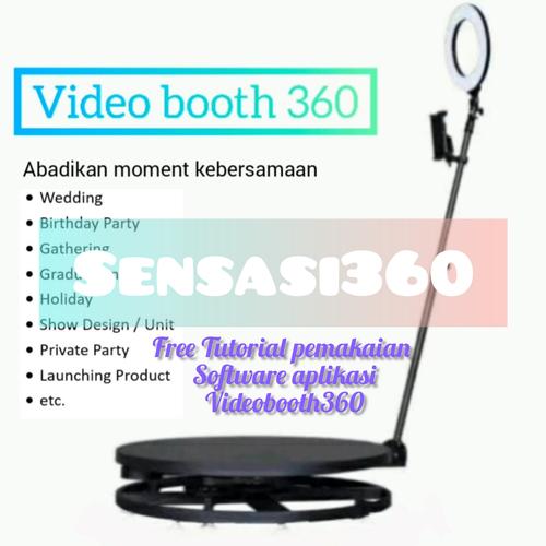 Jual Videobooth 360 Photobooth 360 spinner 360 videobooth360 sale READY - wood, 100cm - Jakarta ...
