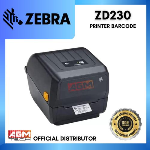 Jual PRINTER ZEBRA BARCODE ZD230 Thermal Transfer Label Desktop Printer ...