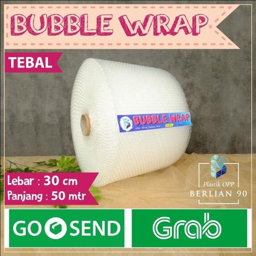 Promo Bubble wrap bening 30cm x 50m buble warp murah bubblewrap bandung ...