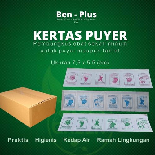 Jual kertas puyer karakter kartun1 box isi 30.000 pcs 3 warna - Kota ...