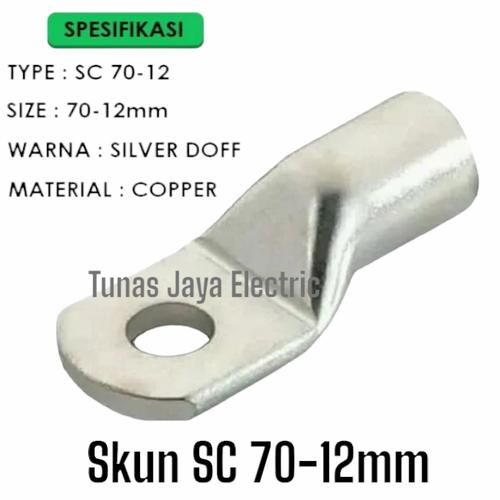 Jual Skun Kabel SC 70mm - 10mm FORT Tembaga/Copper - 70-10mm - Kota Surabaya - Tunas Electric ...
