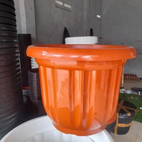 Jual pot tanaman besar 60cm / pot pohon / pot warna coklat /pot ukuran ...