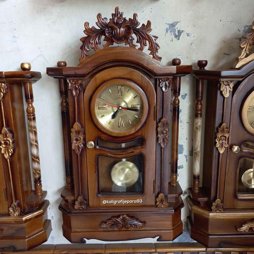 Jual Jam Meja, Jam Dinding, Almari Jam Mini Kayu Jati - Kab. Jepara ...