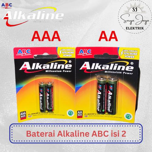 Jual Baterai ABC Alkaline AA AAA isi 2 / batre alkaline abc - Kota ...