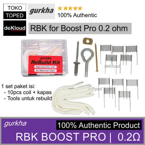 Promo Gurkha RBK for Aegis Boost Pro 0.2 ohm Coil | Rebuild Kit 0,2 ...