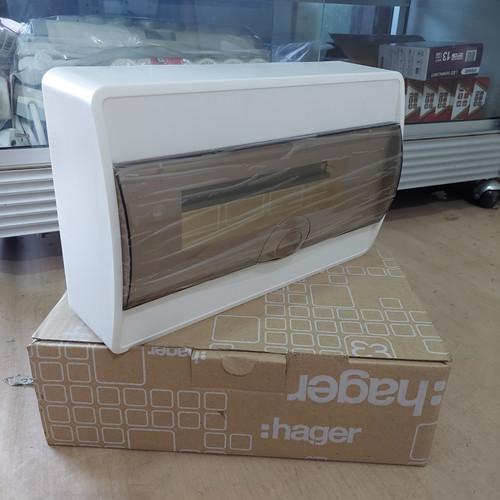 Jual Box MCB HAGER 12 Grup Group OB TEMPEL SURFACE TRANSPARANT VS112TVA ...