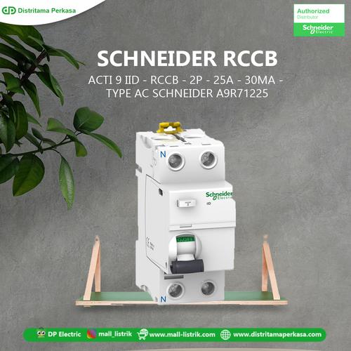 Promo Schneider RCCB/ELCB Acti9 iID 30mA 2P 25A - A9R71225 Cicil 0% 3x ...