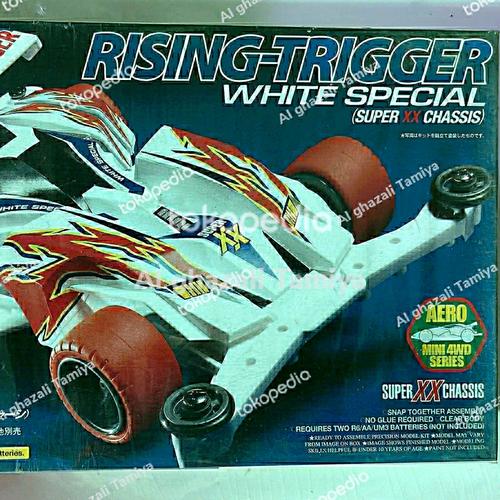 Jual Tamiya Mini 4WD Rising Trigger. White Special. SuperXX Chassis ...