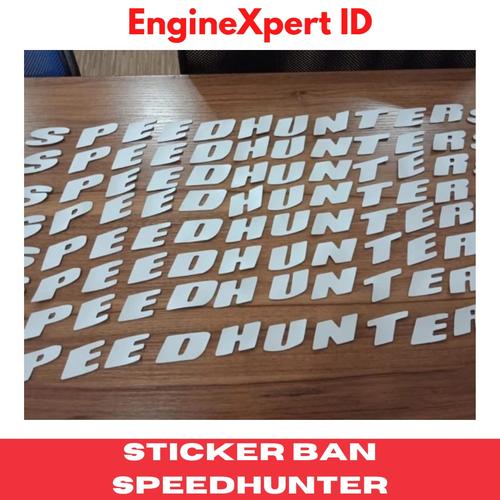 Jual Sticker Ban Speedhunter - Jakarta Utara - EngineXpert ID | Tokopedia