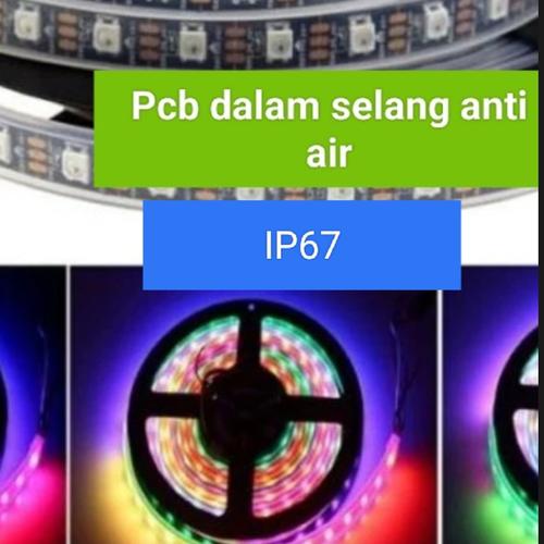 Jual LED WS2812B 5V WATERPROOF ANTI AIR PER PCS LED SMART - PCB HITAM ...