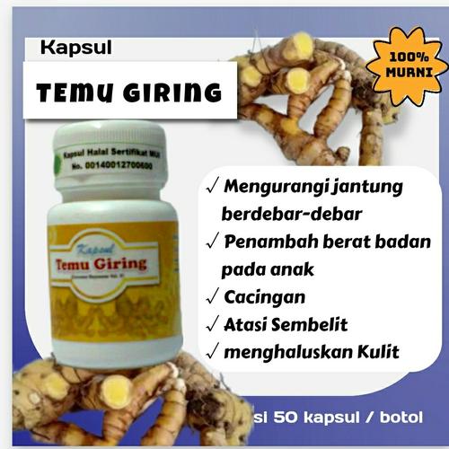 Jual Temu Giring - Kapsul Temu Giring - Kota Malang - Herbal Asli Murah ...