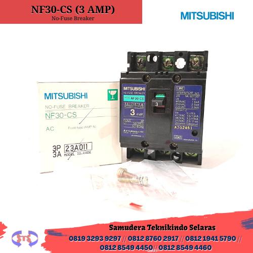 Jual Mitsubishi NF30-CS (3 AMP) N0-Fuse Breaker - Kab. Bekasi - SAMUDERA TEKNIKINDO | Tokopedia