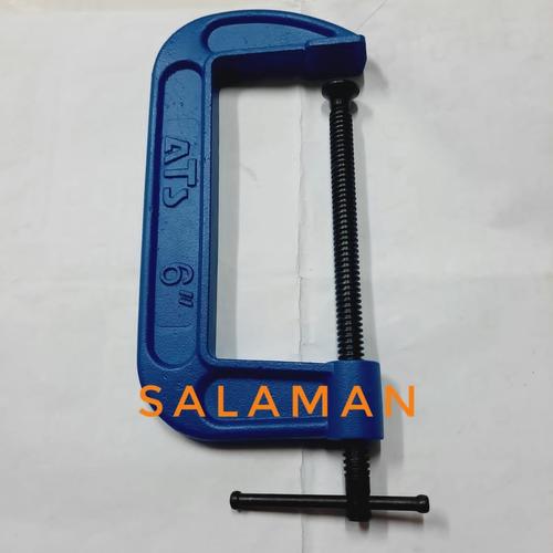 Jual Klem-C /Klem Penjepit Model-C, 6" ATS body tebal - Jakarta Barat ...
