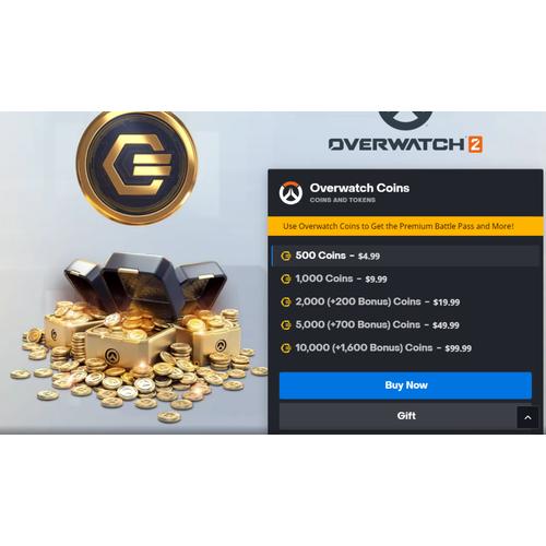 Jual Overwatch 2 Coin - 1000 - Kota Balikpapan - Delta Blizzard Store ...