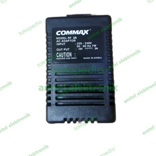 Jual Adaptor Commax / Power Supply Commax 12 Volt - Jakarta Barat - amtel elektronik | Tokopedia