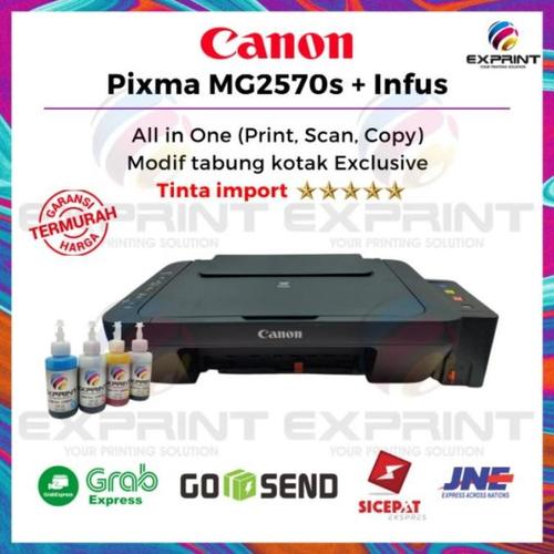 Jual Printer Canon Pixma Mg2570S All In One+Infus Tabung Box ...