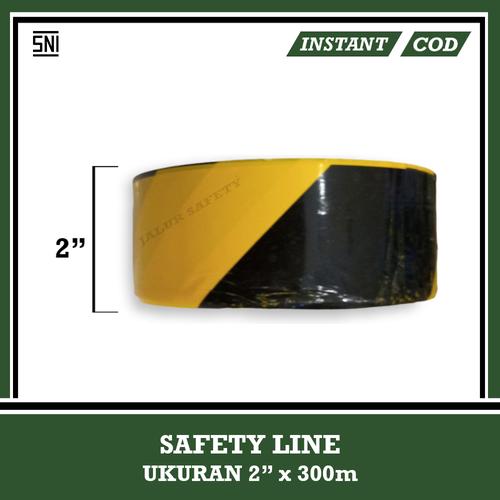 Jual Safety Barricade Police Line Kuning Hitam 2 inch x 300 Meter - Kab ...