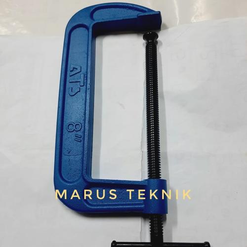 Jual Klem-C /Klem Penjepit Model-C 8" ATS body tebal - Jakarta Barat ...