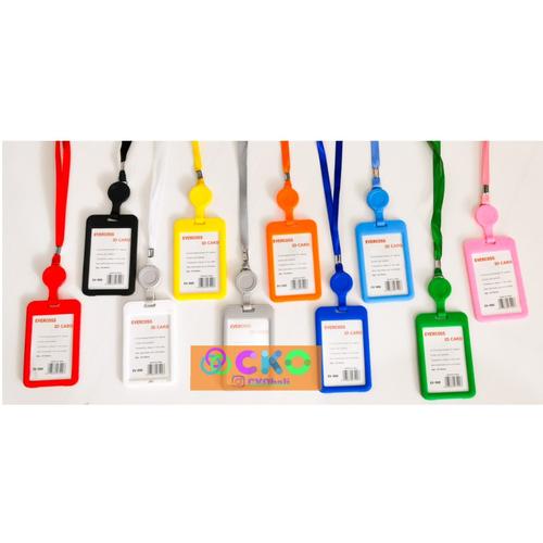 Jual ID card + Tali / set name tag - Putih - Kota Denpasar - Cko alat ...