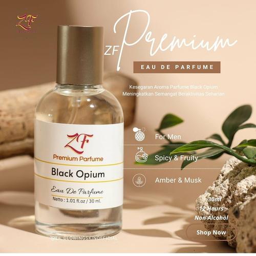 Jual ZF Premium Eau De Parfume Black Opium 30 ml for Men - Kota ...
