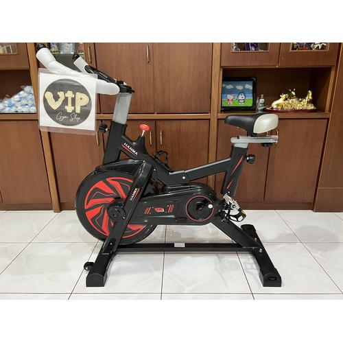 Jual Alat Fitness Spinning Bike HANMA SPRING SHOCK Sepeda Statis Sepeda ...