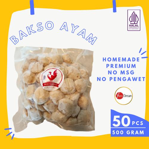 Jual Baso Bakso Ayam Homemade Premium Frozen Food Halal Tanpa MSG Isi ...