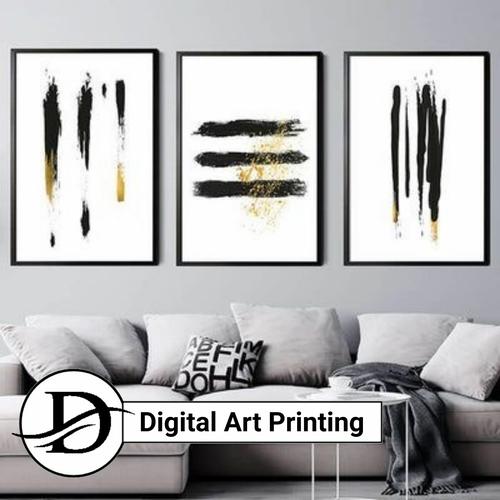 Jual lukisan abstrak digital printing albatros print paper kode 067 ...