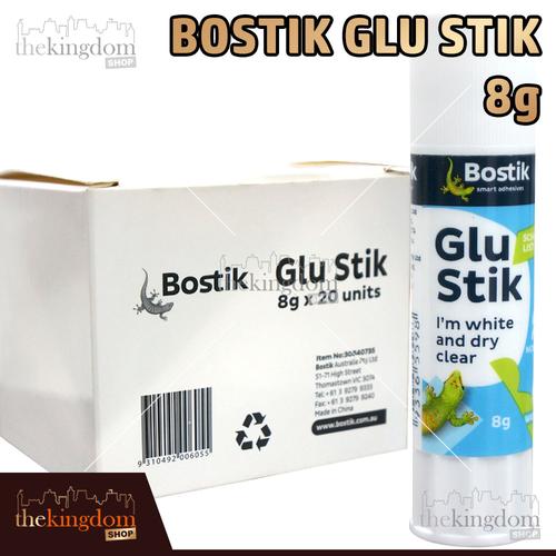 Jual Bostik Glu Stik 8g Glue Stick Washable Lem Kertas Perekat - 8g /1 ...