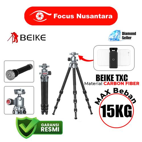 Promo Beike Txc Carbon Fiber Travel Tripod With Ballhead Tripod