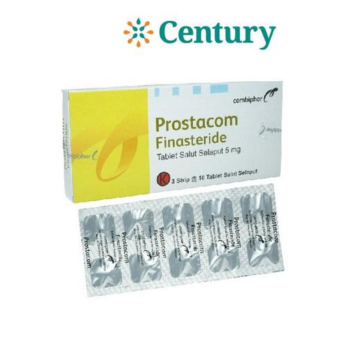 Jual PROSTACOM 5MG 1 BLISTER 10 TABLET / PROSTAT / FINASTERIDE ...