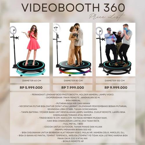 Jual Videobooth 360 Photobooth 360 Spinner 360 / video booth 360 ...