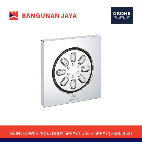 Promo GROHE RAINSHOWER AQUA BODY SPRAY CUBE 2 SPRAY SIDE SHOWER ...