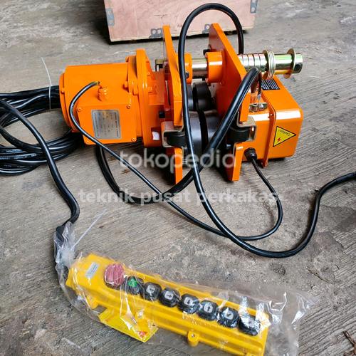 Jual Geared Trolley Electric NAGASAKI 5 Ton Elektrik Gear Plain Trolli ...