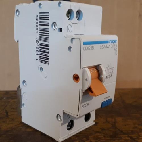 Jual elcb rccb mcb anti kontak hager 16 ampere 16A CD616B - Kota ...