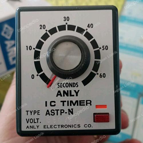Jual Timer ANLY ASTP-N 60s 60 second 380V AC IC Timer ASTPN Termasuk ...