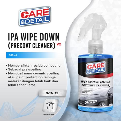Promo IPA Wipe Down by Care & Detail | Pre Coating Old Wax Remover ...