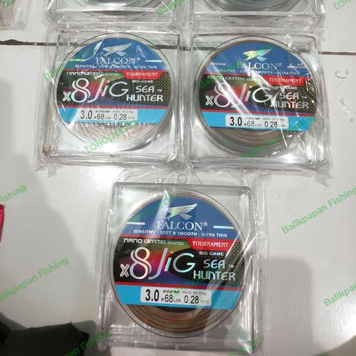 Jual SENAR PE X8 FALCON SEA HUNTER NANO CRYSTAL 600 METER - Kota ...