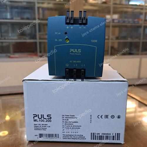 Jual PULS ML100.200 power supply 100w inpt AC380-400V output DC 24-28V - Jakarta Barat - jaya ...