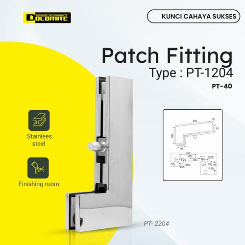 Jual patch fitting penjepit kunci pintu kaca murah PT40 - Jakarta ...