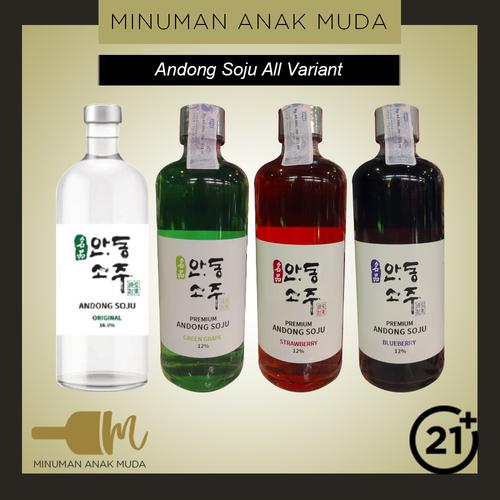 Jual Andong / An Dong Soju All Variant Rasa 375ml - Peach - Peach - Kab ...