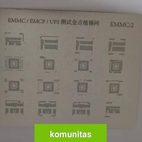 Jual PLAT BGA IC EMMC NEW STAINLEST - emmc 2 - Jakarta Pusat - komunitas sparepart | Tokopedia