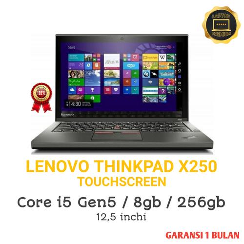 Jual Lenovo Thinkpad X250 Core i5 Gen5 RAM 8gb SSD 256gb TOUCHSCREEN - 8gb/256gb ssd - Kota ...