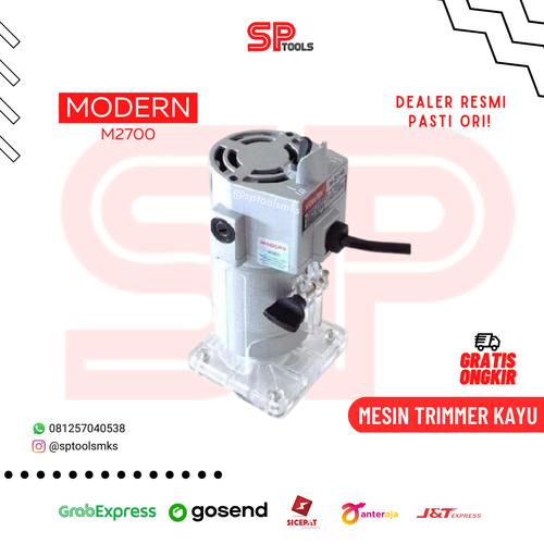 Jual MESIN ROUTER / TRIMMER PROFIL KAYU 6MM MODERN M2700 / M 2700 / M ...
