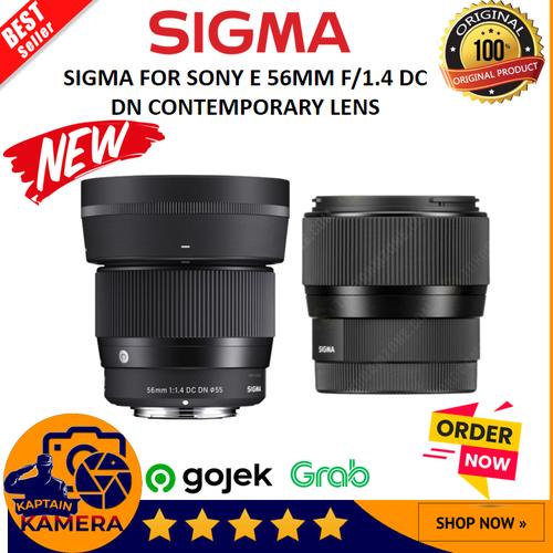 Jual SIGMA FOR SONY E 56MM F/1.4 DC DN CONTEMPORARY LENS - Jakarta ...
